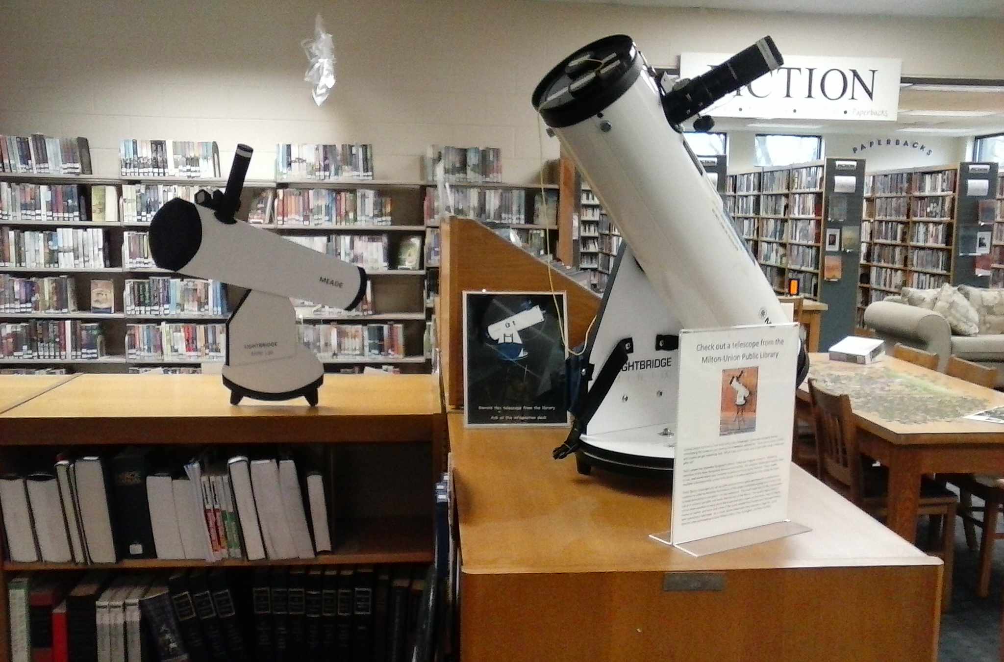 Stillwater Stargazers Library Telescope Program - Stillwater Star Gazers